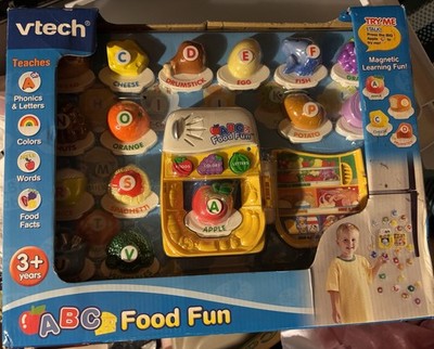 VTech ABC Food Fun Magnetic Learning Phonics & Letters Colors Words ...