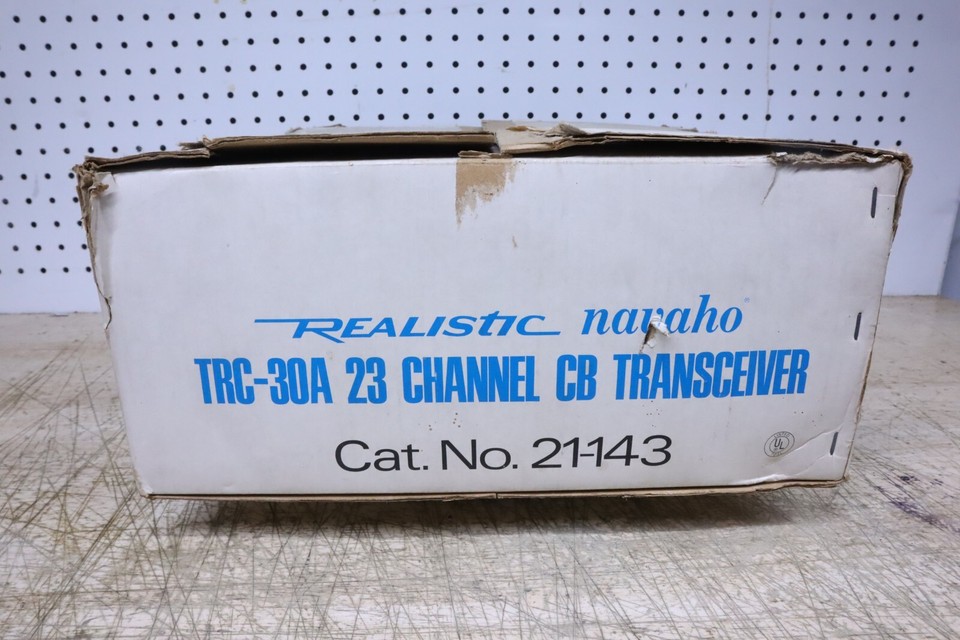 Realistic Navaho TRC 30A CB Base Station Transceiver 23 Channel Radio W ...