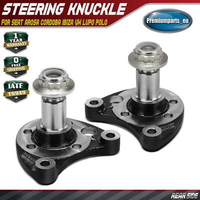 2x Rear Stub Axles for Seat Arosa Cordoba Ibiza VW Lupo Polo 6N0501117 ...