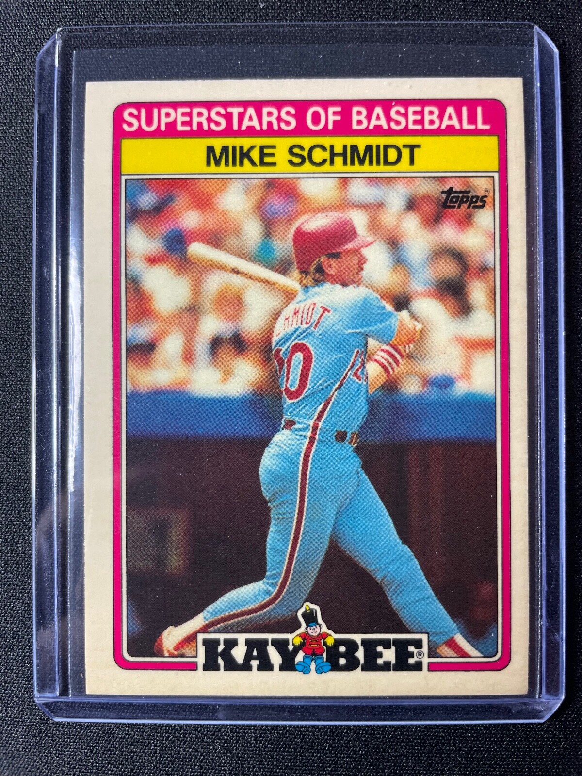 1989 Topps Kaybee Superstars of Baseball Mike Schmidt #27 of 33 ...