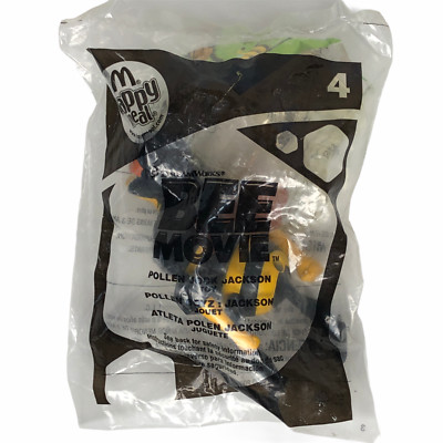 Bee Movie Pollen Jock Jackson #4 McDonalds Happy Meal Toy 2007 | eBay