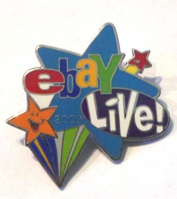 eBay Live 2003 Orlando Florida EBAY LIVE Star Enamel Lapel Pin Back NEW ...