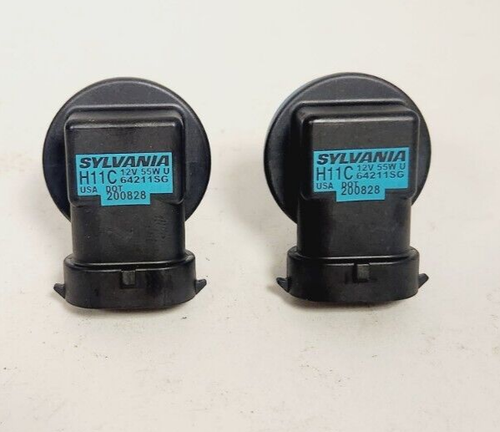 SYLVANIA H11C SILVERSTAR HIGH PEFORMANCE HALOGEN HEADDLIGHT BULB,2 ...