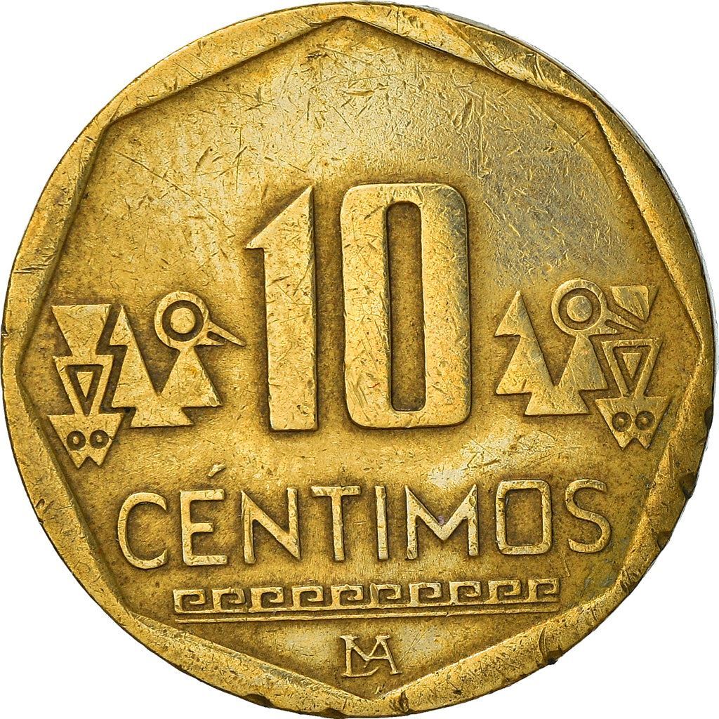 Peru 10 Céntimos Coin KM305.4 2001 - 2021 | eBay