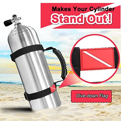 Scuba Diving Tank Carrier Heavy-Duty Webbing 316 Stainless Steel ...