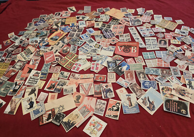 50 RANDOM PC Nazi German Third Reich Propaganda Labels stamps vignettes ...