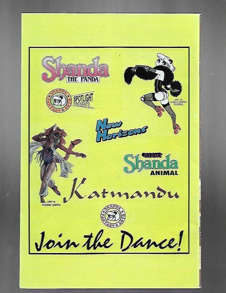 SFA Spotlights Women in Fur #2 Shanda Fantasy Arts 1998 Furry Comic F+ ...