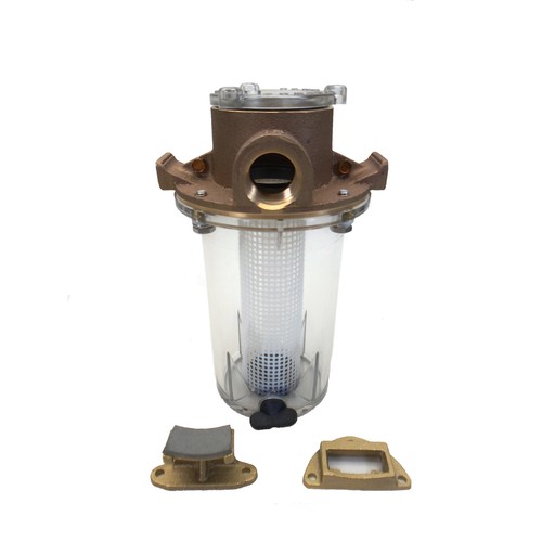 Groco ARG-750-P Raw Water Strainer with Plastic Basket 3/4" NPT Ports ...