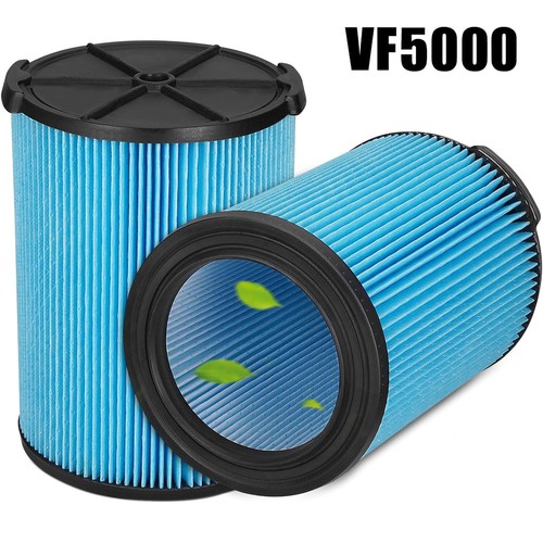 2 Pack VF5000 Vacuum Dust Filter For RIGID Shop Vac 3 Layer 6-20 Gallon ...