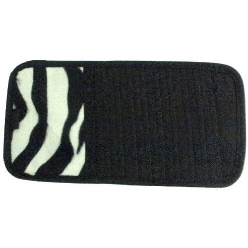 White Zebra Tiger Animal Print 10 CD/DVD Car Visor Organizer Holder | eBay