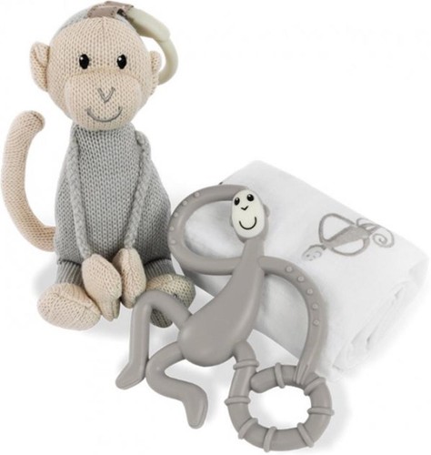 Matchstick Monkey Teething Gift Set (Grey) 659436669888 | eBay