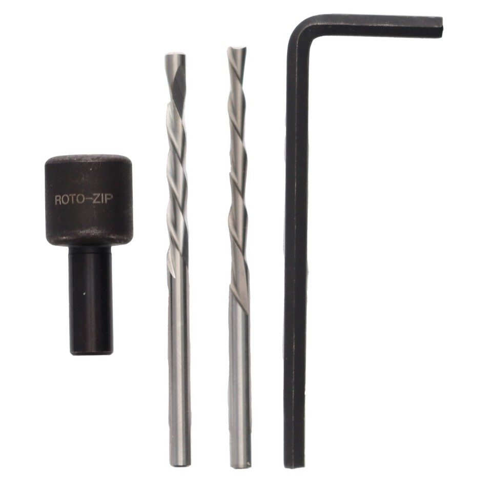 RotoZip CH01 2610043167 Chuck Adapter 1/4" Chuck Mount Size, 1/8" Chuck ...