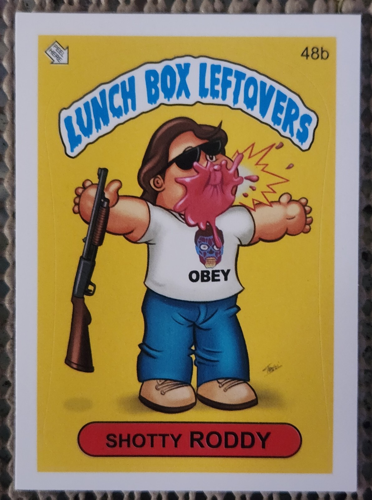 LUNCH BOX LEFTOVERS: SHOTTY RODDY SSFC Series 2 DIE-CUT Sticker (#48b ...