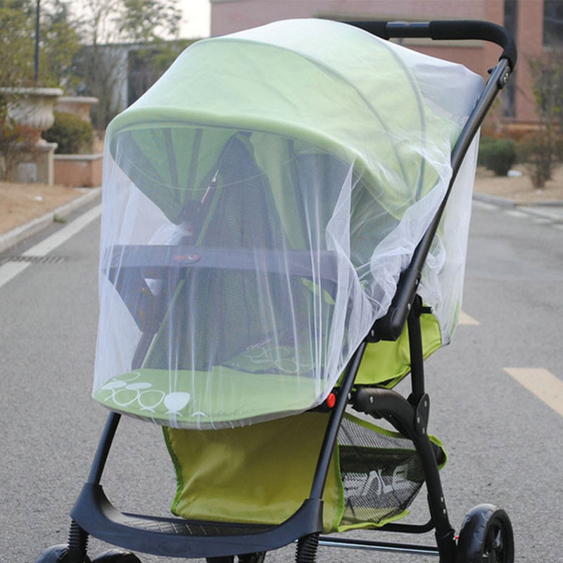 Stroller Pushchair Pram Mosquito Fly Insect Net Mesh Buggy Cover for ...