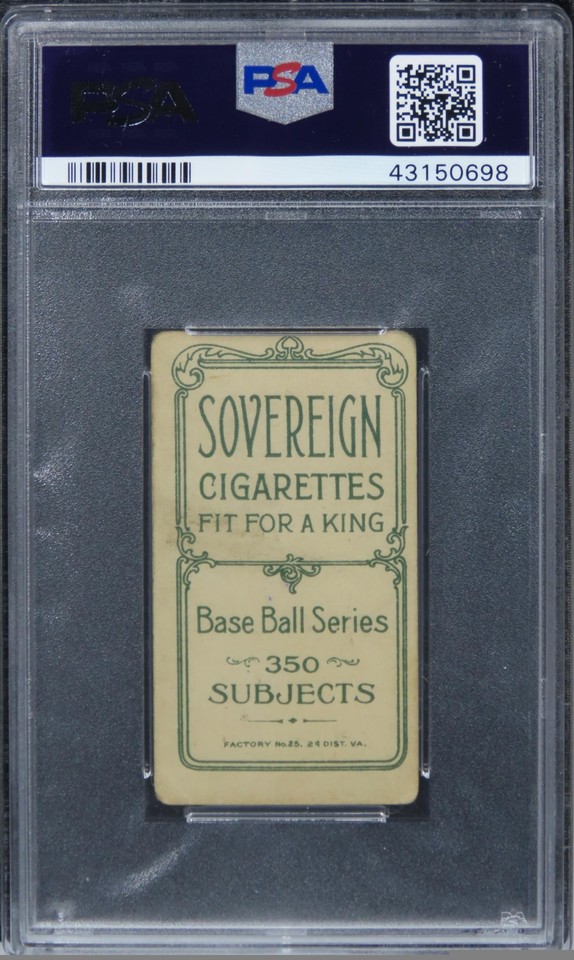 1909 T206 Sovereign 350 Lou Fiene (PORTRAIT) PSA 2 GOOD | eBay