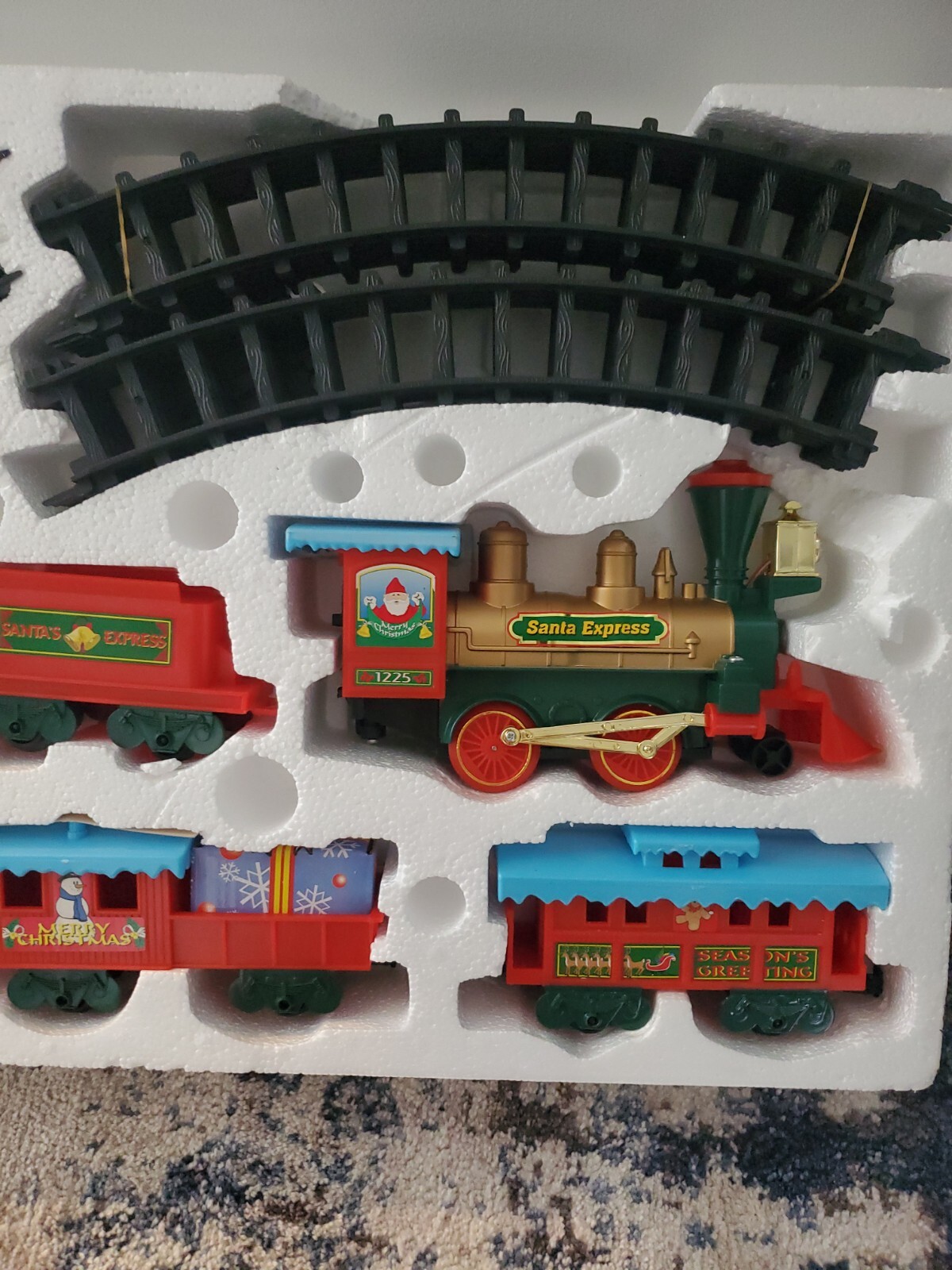 Musical Santa Express # 15019 Scientific Toys Train Set Plastic | eBay