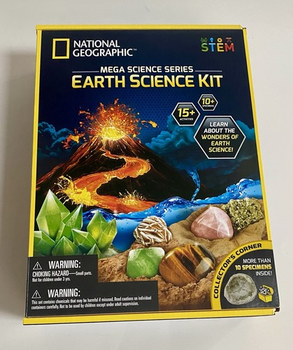 National Geographic Earth Science Kit NEW | eBay