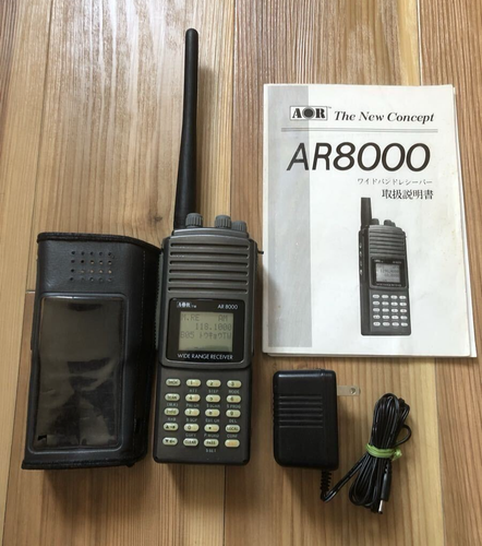 AOR AR8000 Wideband Communications Receiver Scanner All Mode 500kHz ...