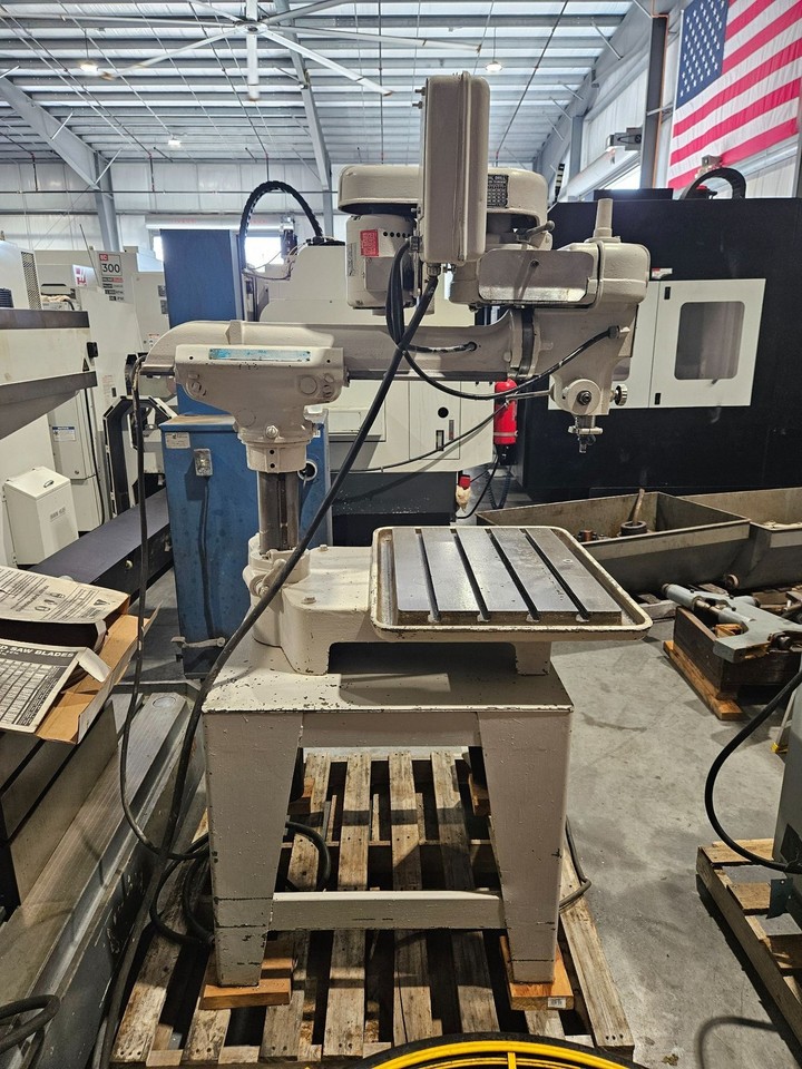 ROCKWELL 15-120 Ram-Type Radial Arm Drill Press & Tapping Foot Pedal ...