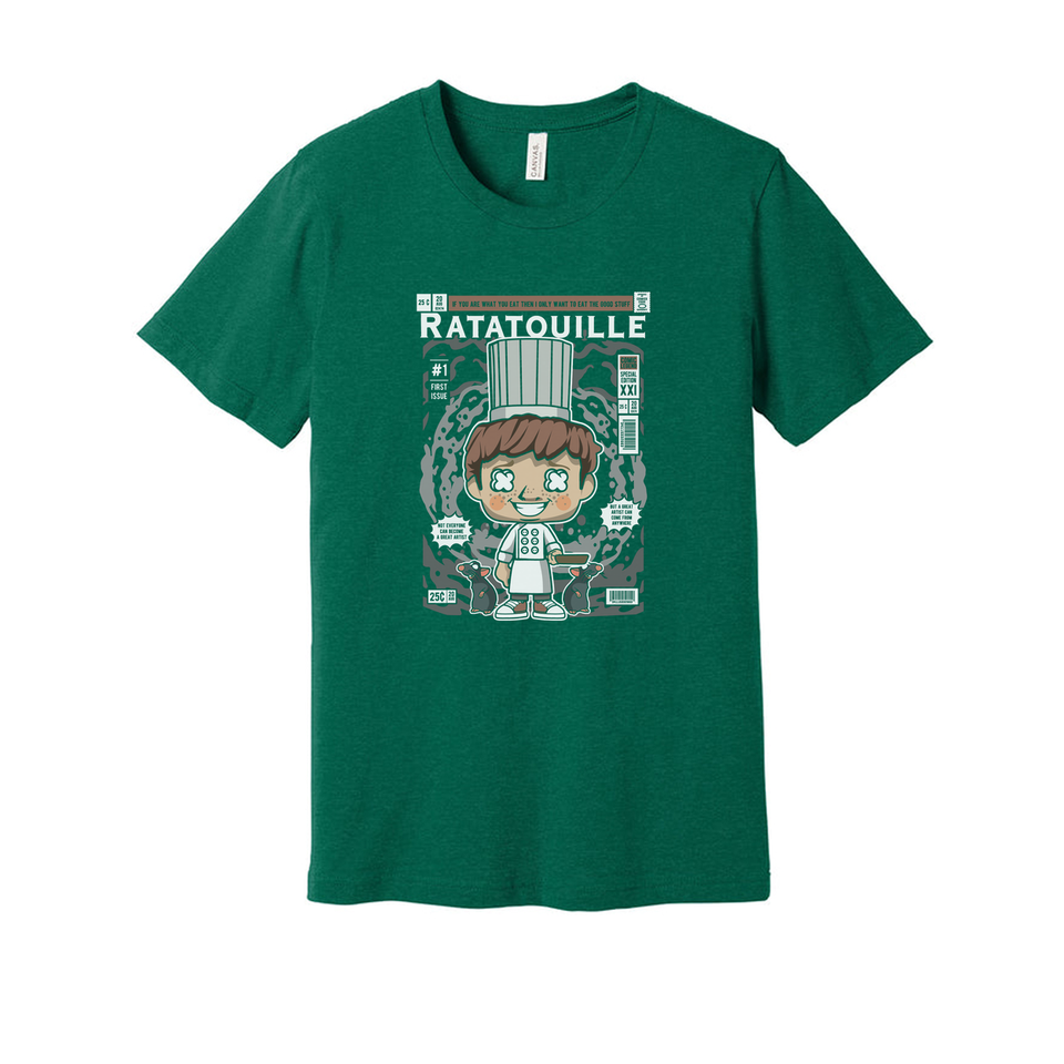 Ratatouille Linguini Chef Cartoon Unisex T Shirt | eBay