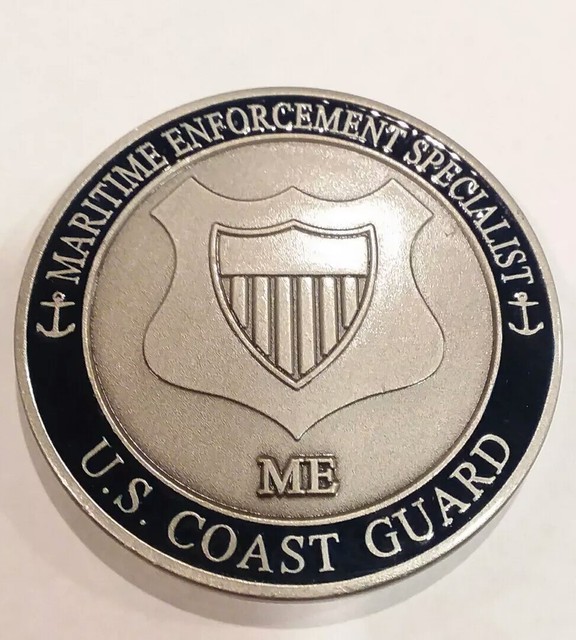 USCG Coast Guard MARITIME ENFORCEMENT SPECIALIST ME Engraveable ...