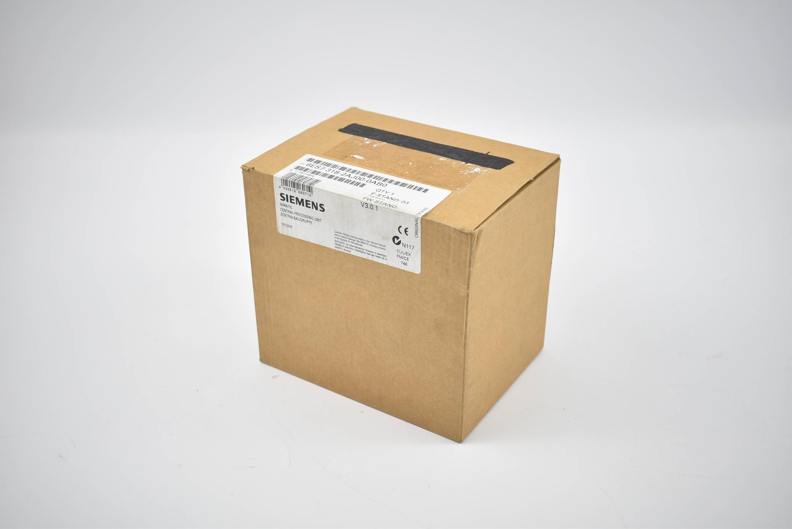 Siemens Simatec S7-300 CPU 318-2 DP (6ES7318-2AJ00-0AB0) for sale ...