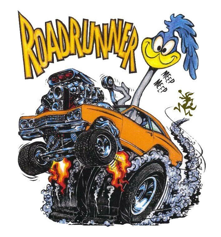 Rat Fink Road Runner Run 3"- 6" Vinyl Decal Stickers | eBay