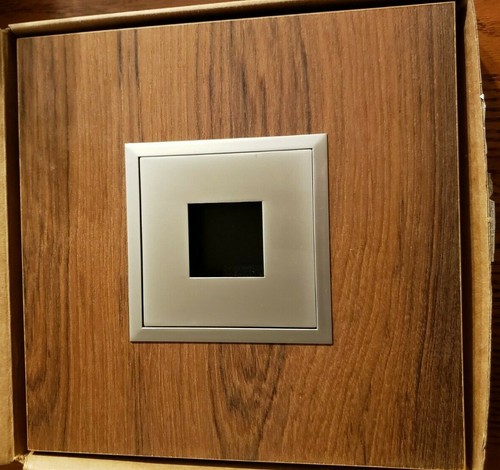 Wood Ceiling Application Flanged Flush Square Nickel FLS-W-SN N Eight ...