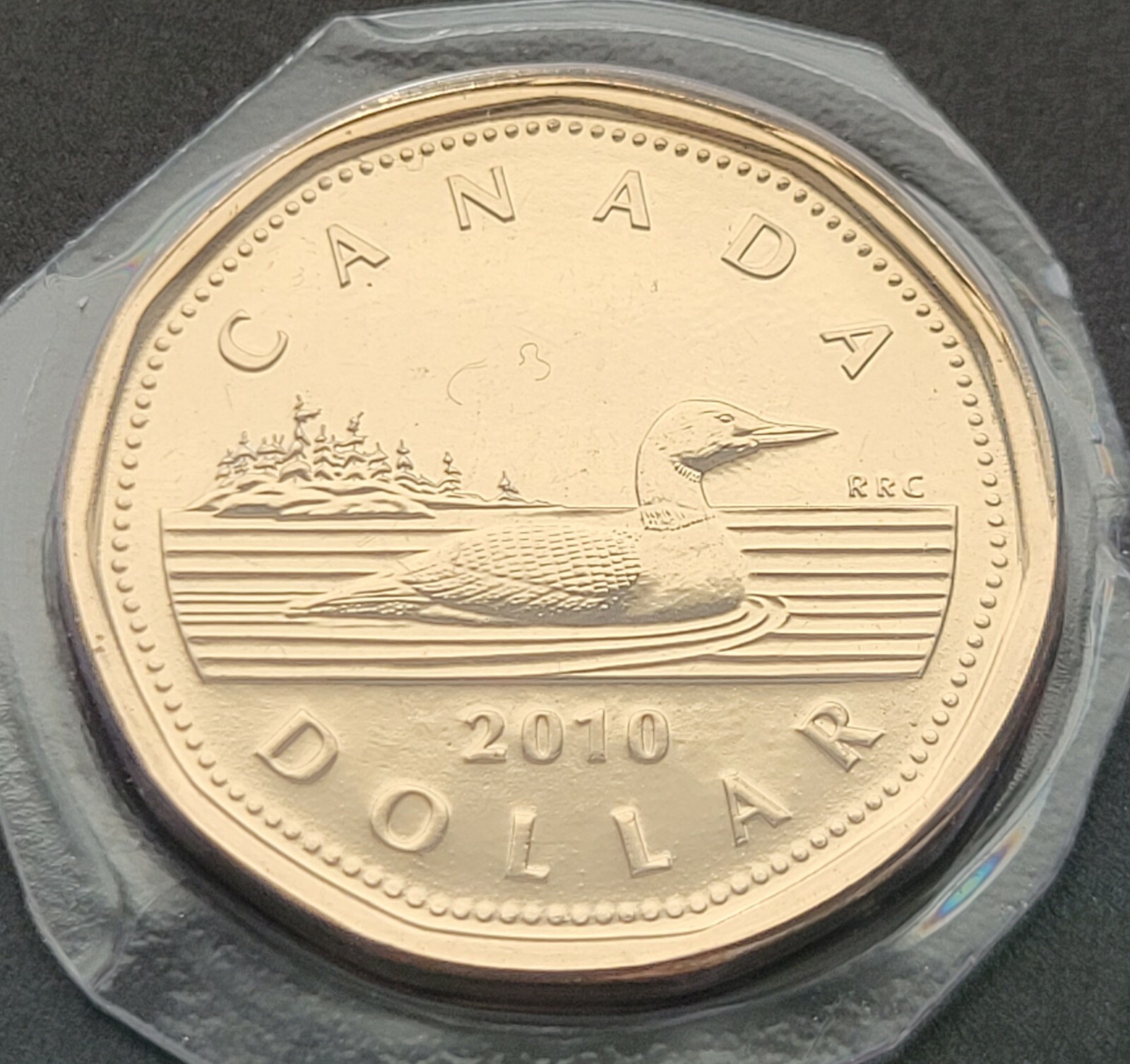 CANADA LOONIE 2010 LOGO *** SEALED FROM MINT SET *** | eBay