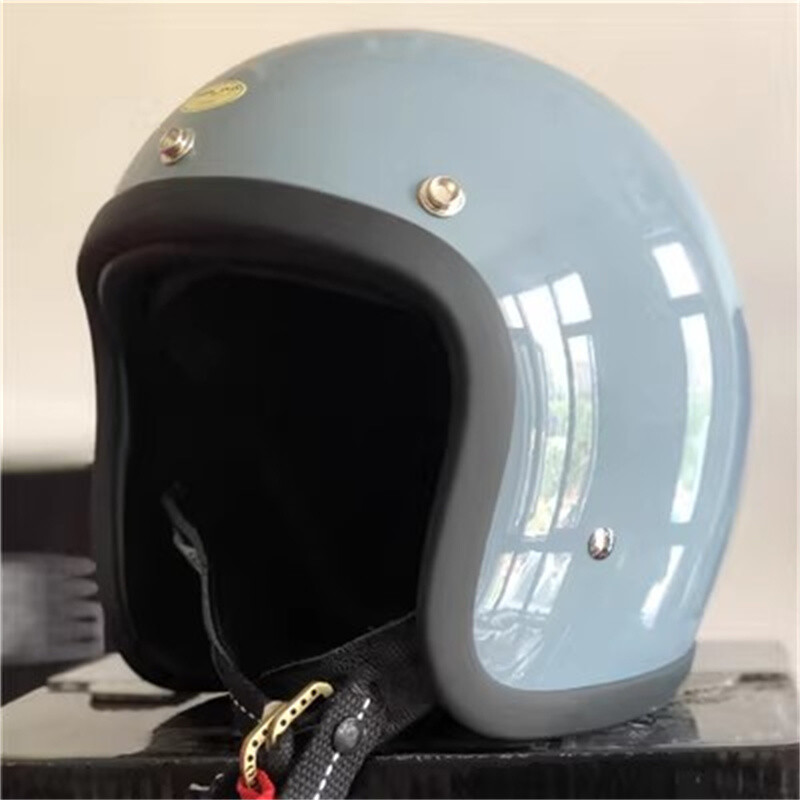 NEW Japan 3/4 Face Helmet Retro Style Rider Motorcycle Motorbike 500TX ...