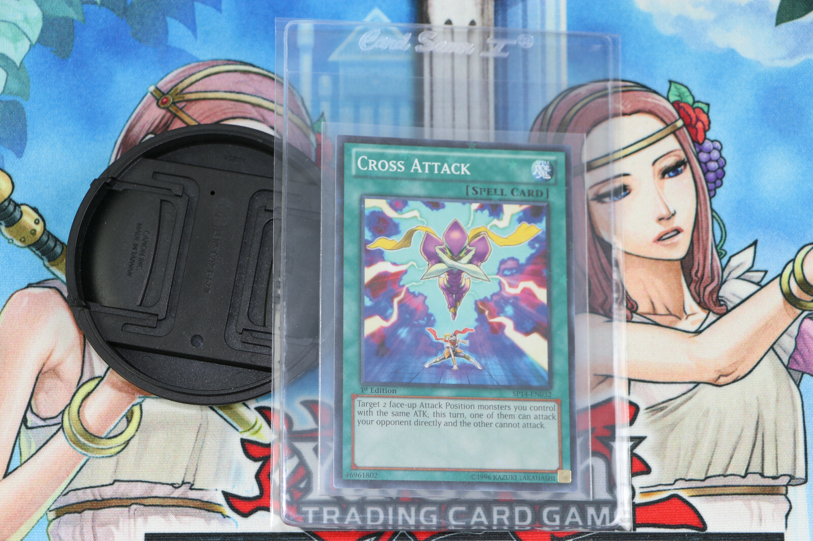 Yugioh Spell Card Cross Attack SP14-EN032 1ST Edition Starfoil Rare | eBay