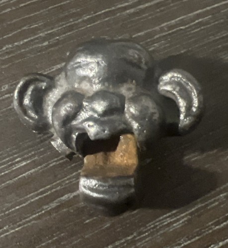 VINTAGE ORIGINAL YELLOW KID CAST IRON CAP BOMB , 1 1/2" VERSION FROM ...