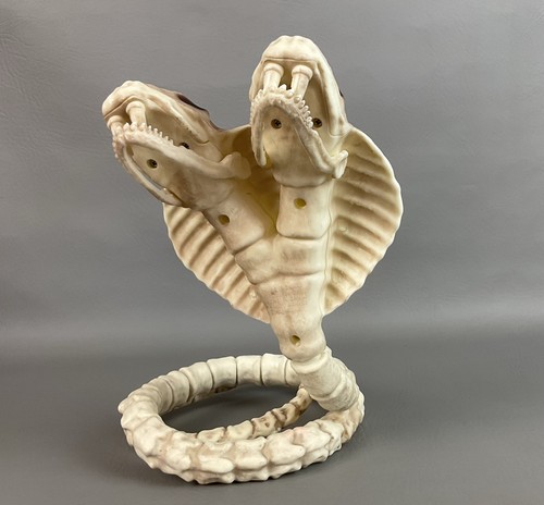Halloween Cobra Two Headed Snake Skeleton Bendable Crazy Bonez By ...