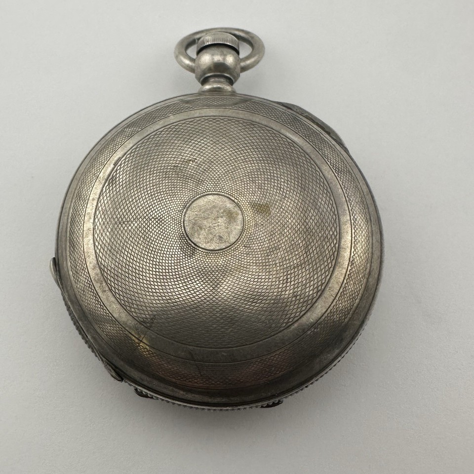 18s Fahys Coin Silver No. 1 Hinged Swing Out Full Hunter Pocket Watch ...