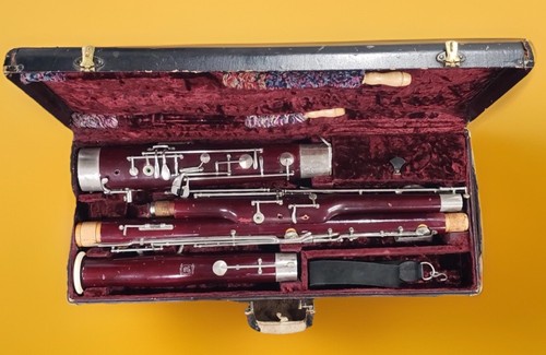 Reynolds Emperor Bassoon 1964, Original Case, Strap, 2 Cleaning Brushes ...