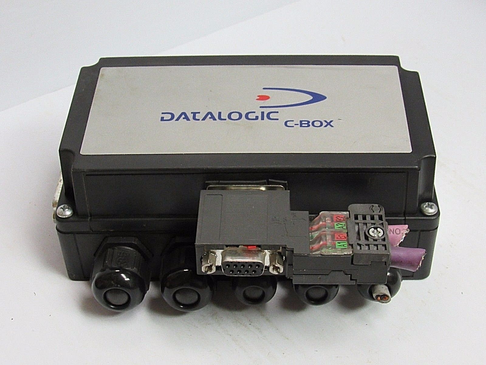 DATALOGIC CONNECTION BOX C-BOX 300 CBOX300 10-30 DC W/ CONNECTOR 972 ...