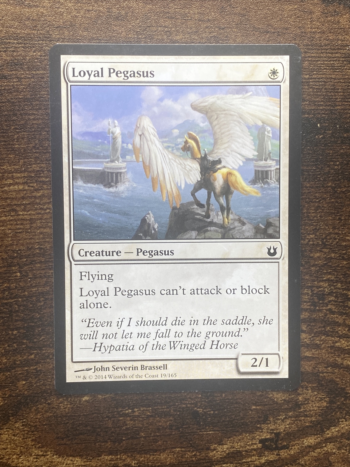 Loyal Pegasus 19/165 Born of the Gods MTG Magic The Gathering D7797* | eBay