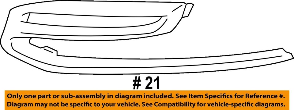 GM OEM 14-15 SS Front Bumper Grille Bumper Components-Trim Molding ...