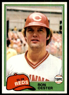 1981 Topps Ron Oester Cincinnati Reds #21 | eBay