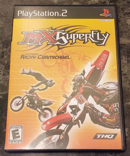 MX Superfly Featuring Ricky Carmichael (Sony PlayStation 2, 2002) PS2 ...