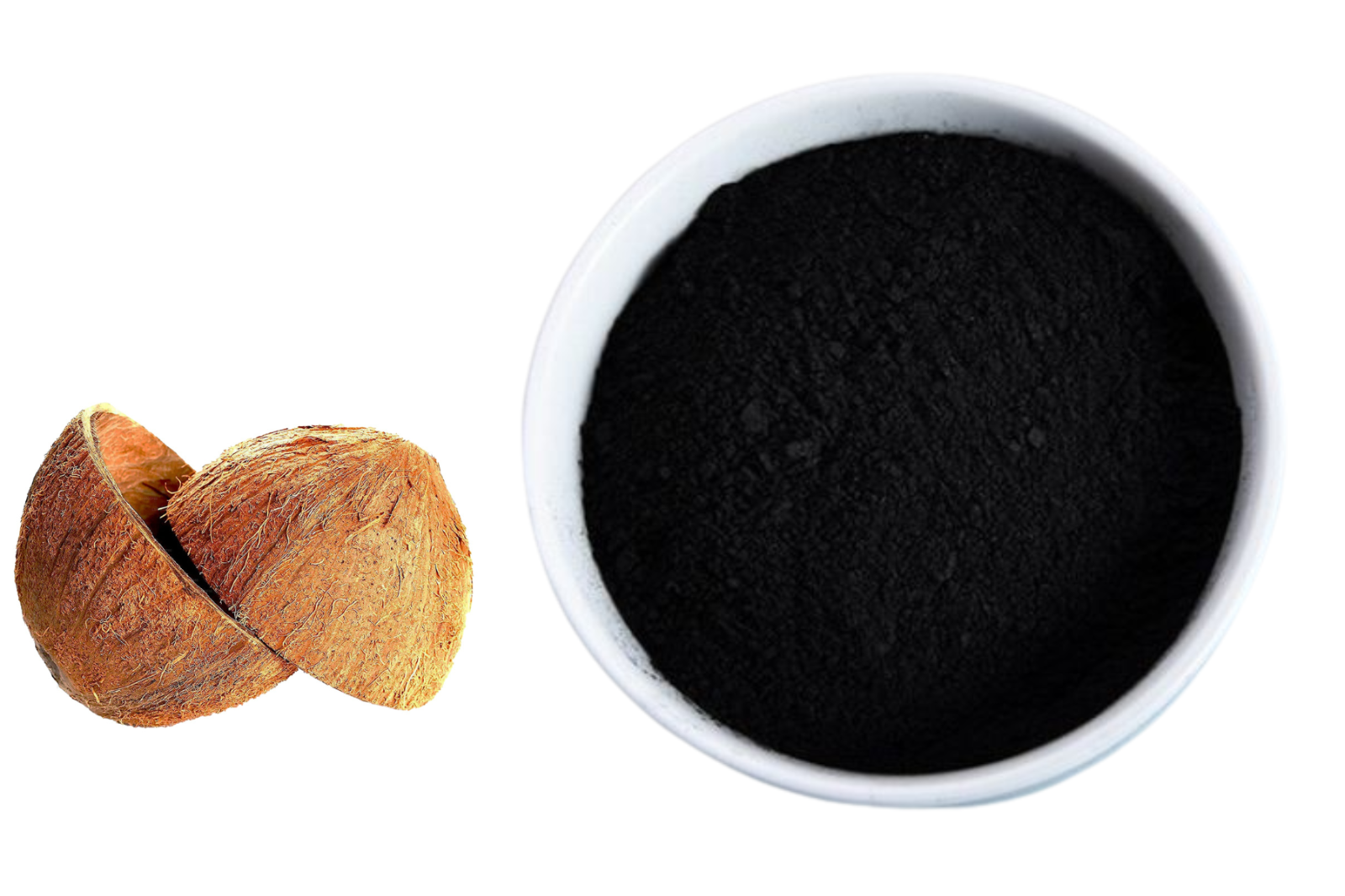 Activated Coconut Shell Charcoal Powder - 100% Pure, Natural & Multi ...