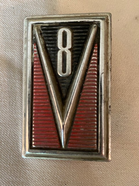 Vintage V8 emblem. | eBay