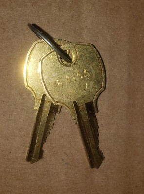 Lot Of 2 C415A Replacement Cabinet Drawer Lock Keys | eBay