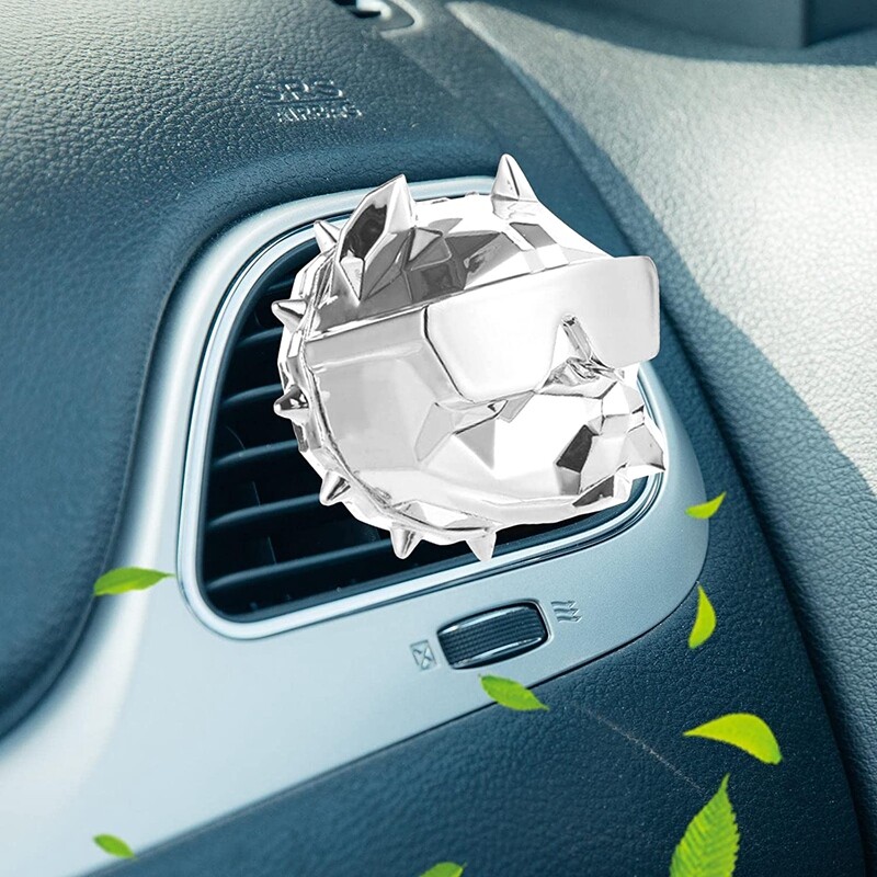 Bulldog Air Freshener Car Perfume Car Decoration Auto Geur Clip ...