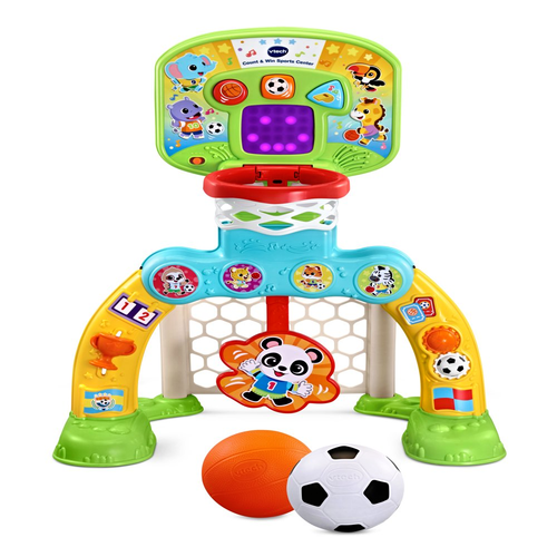VTech Count & Win Sports Center Basketball Soccer Physical Activity Toy ...