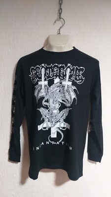Grotesque incantation long sleeve T shirt black metal necrophobic ...