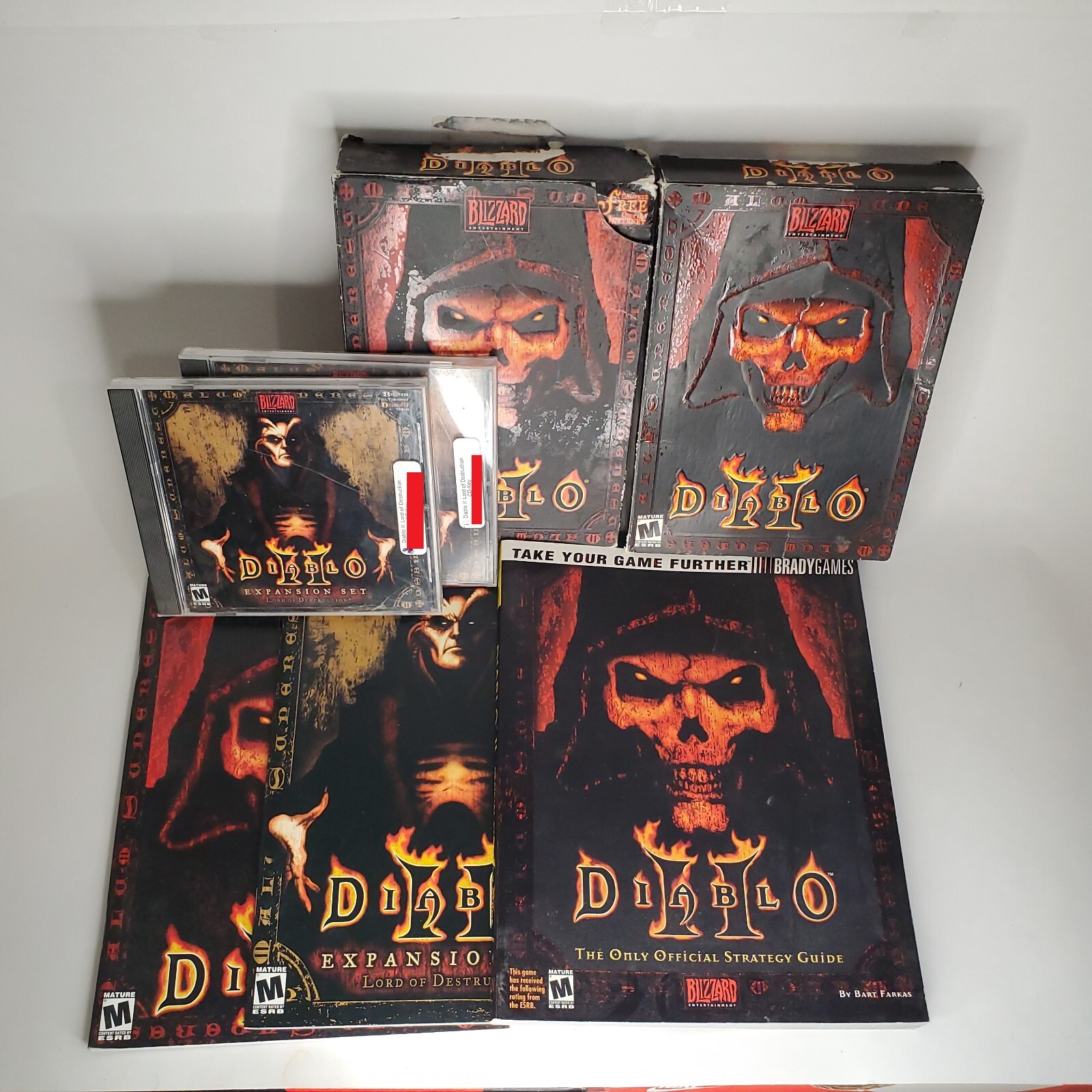 Diablo 2 II (PC, 2000-2001) - Assorted Lot Disc Strategy Guide ...