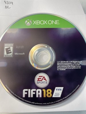 FIFA 18 (Xbox One) - Disc Only - Tested & Working - No Tracking #4209 ...