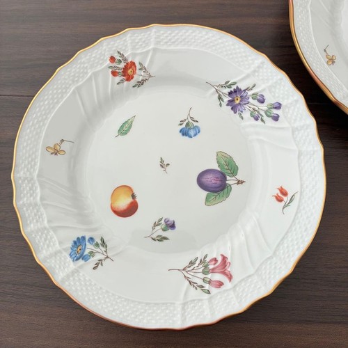 [Excellent] Richard Ginori Perugia Vecchio Fruit 17cm Plates (2 plates ...