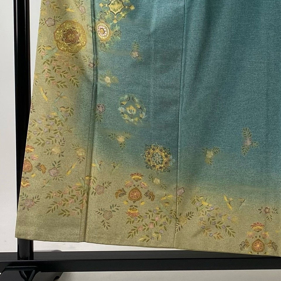 Visit body length 155.5 cm 62.5cm (24.61 in) pure silk excellent Used ...